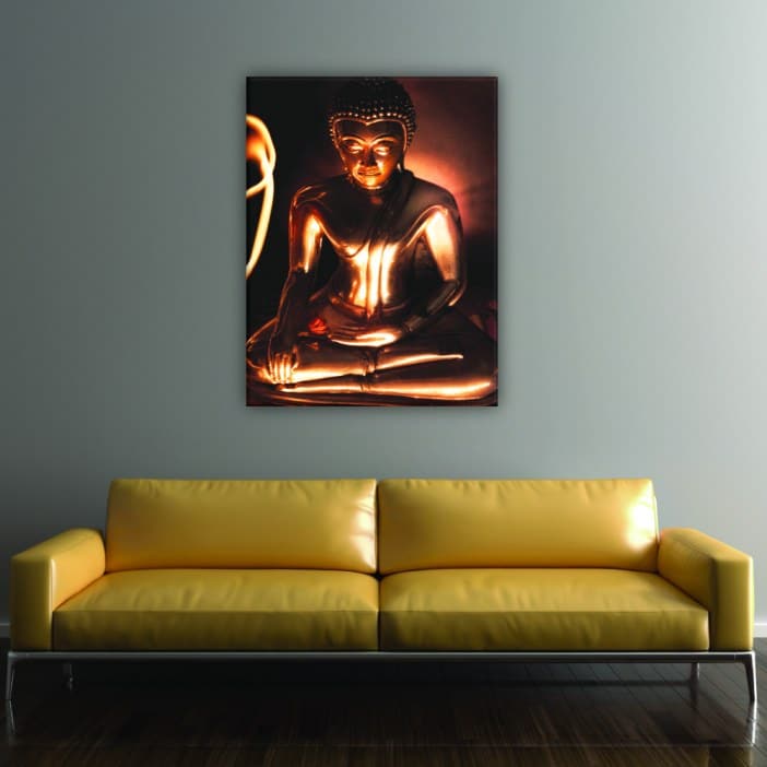 Cuadro Buda negro • Cuadros Tabloide