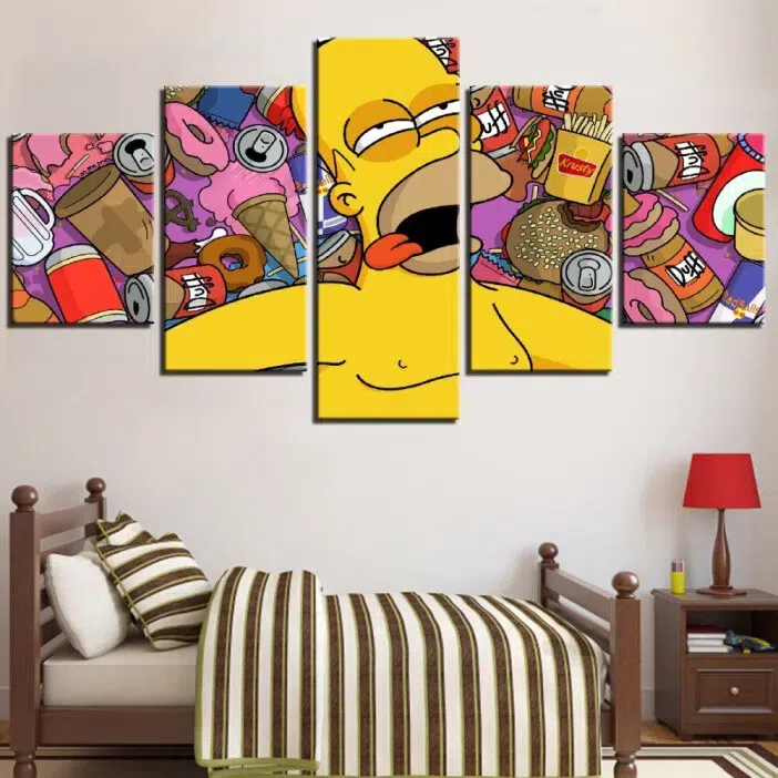 Cuadro Arte Homer Simpson • Cuadros Tabloide