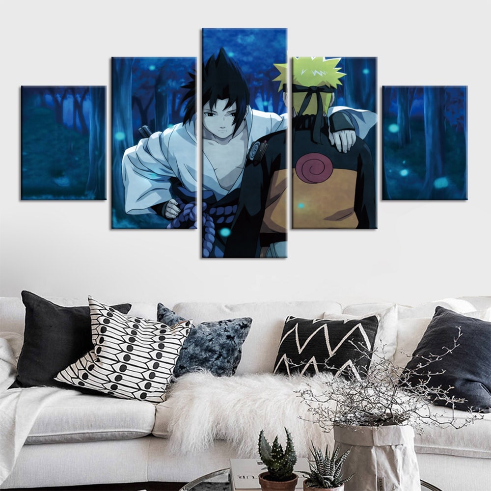 Cuadro Naruto y Sasuke • Cuadros Tabloide