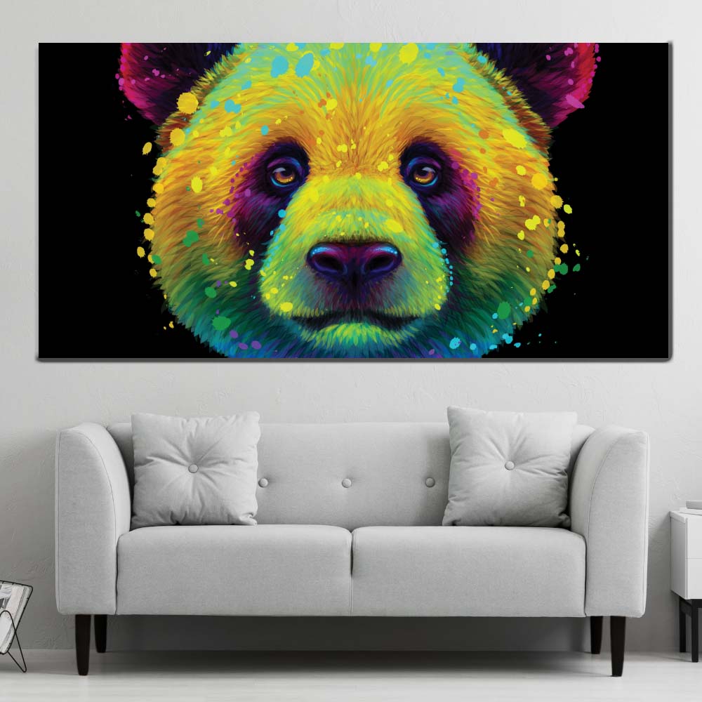 Cuadro Panda pop art • Cuadros Tabloide